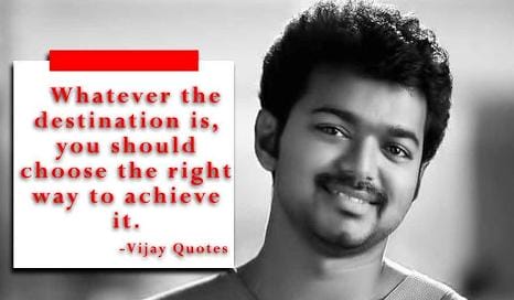 Top 10 inspirational quotes of Vijay Thalapathy | Business Upturn