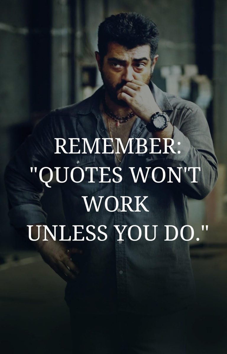 Top 10 inspirational quotes of ‘Thala’ Ajith Kumar | Business Upturn