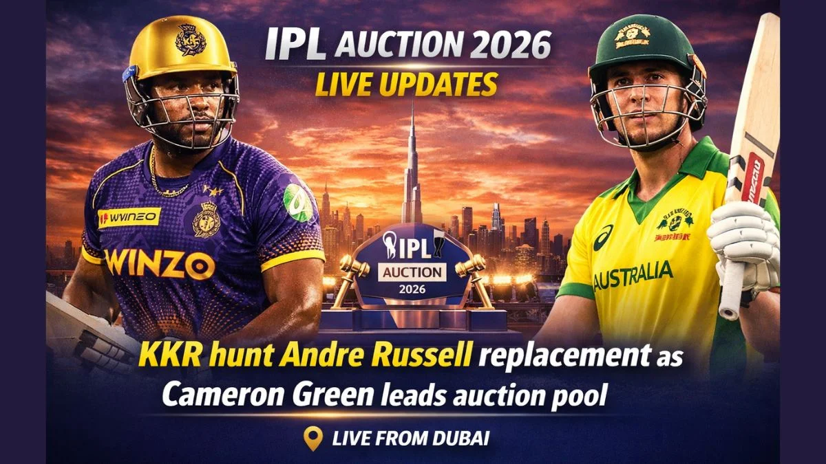 IPL Auction 2026 live updates: Cameron Green becomes costliest player ...